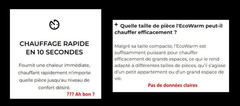 Ecowarm, Equiwarm... Chauffages miracle ou Arnaques